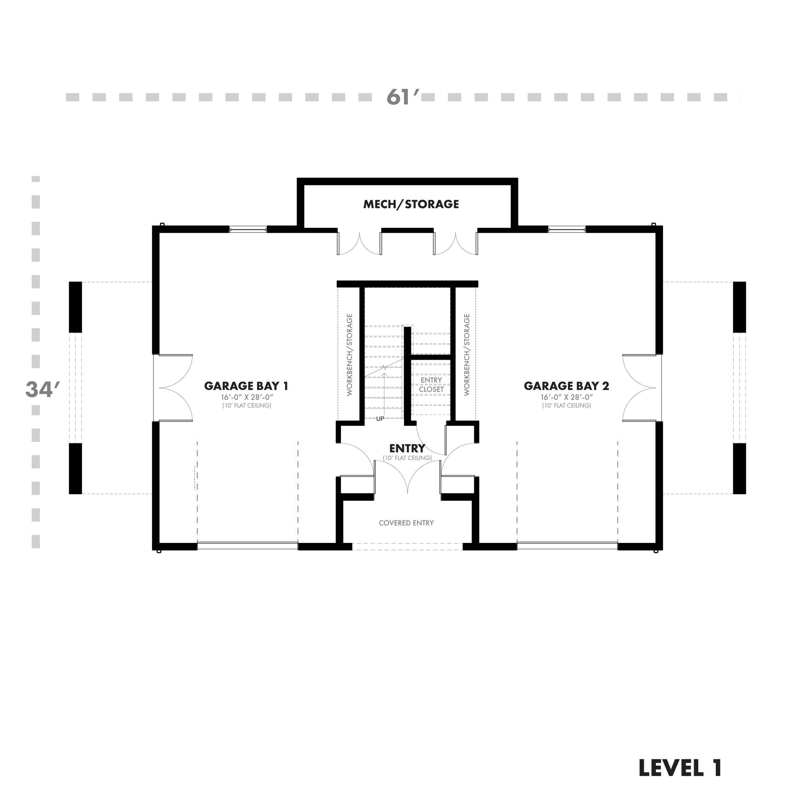 Modern Carriage House Plan