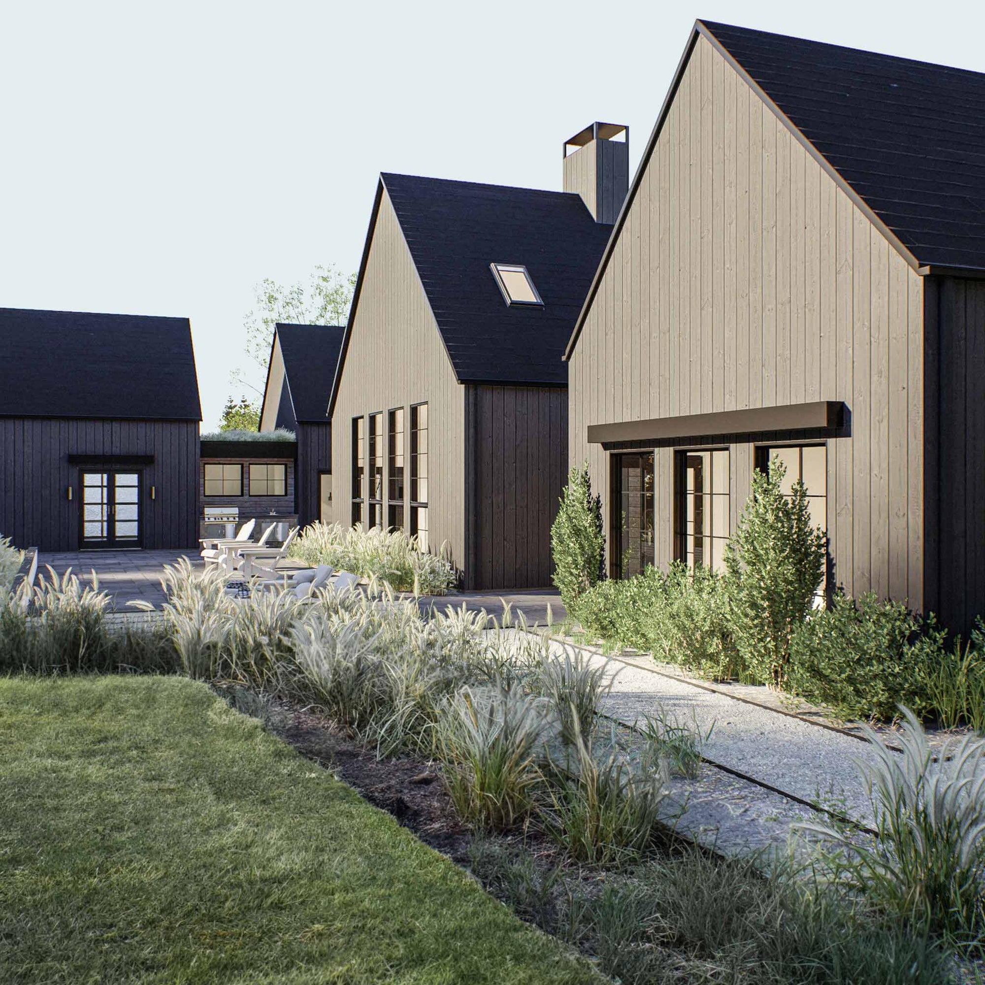 Deluxe Cottage + Garage House Plan