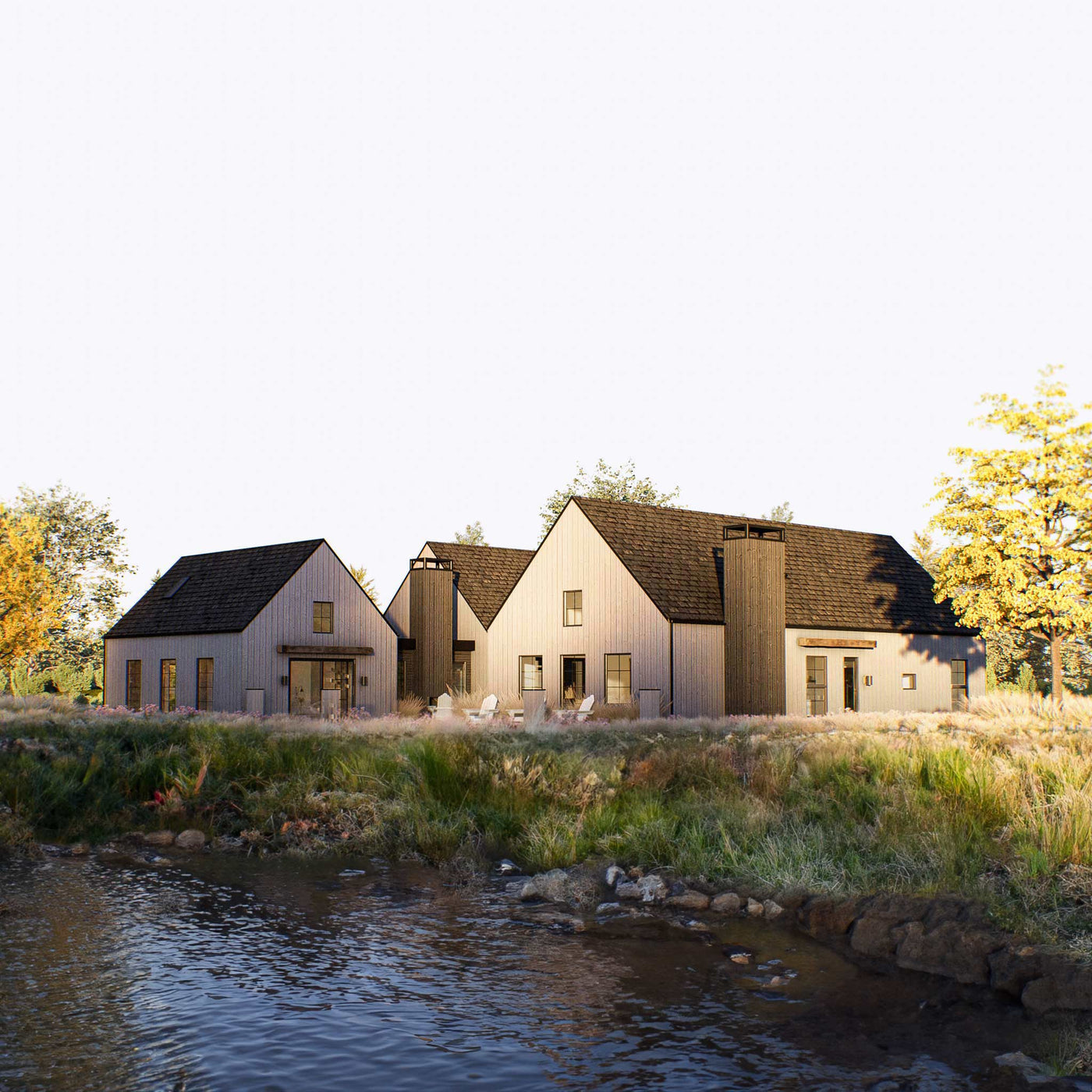 Modern Farm & Country House Plan II