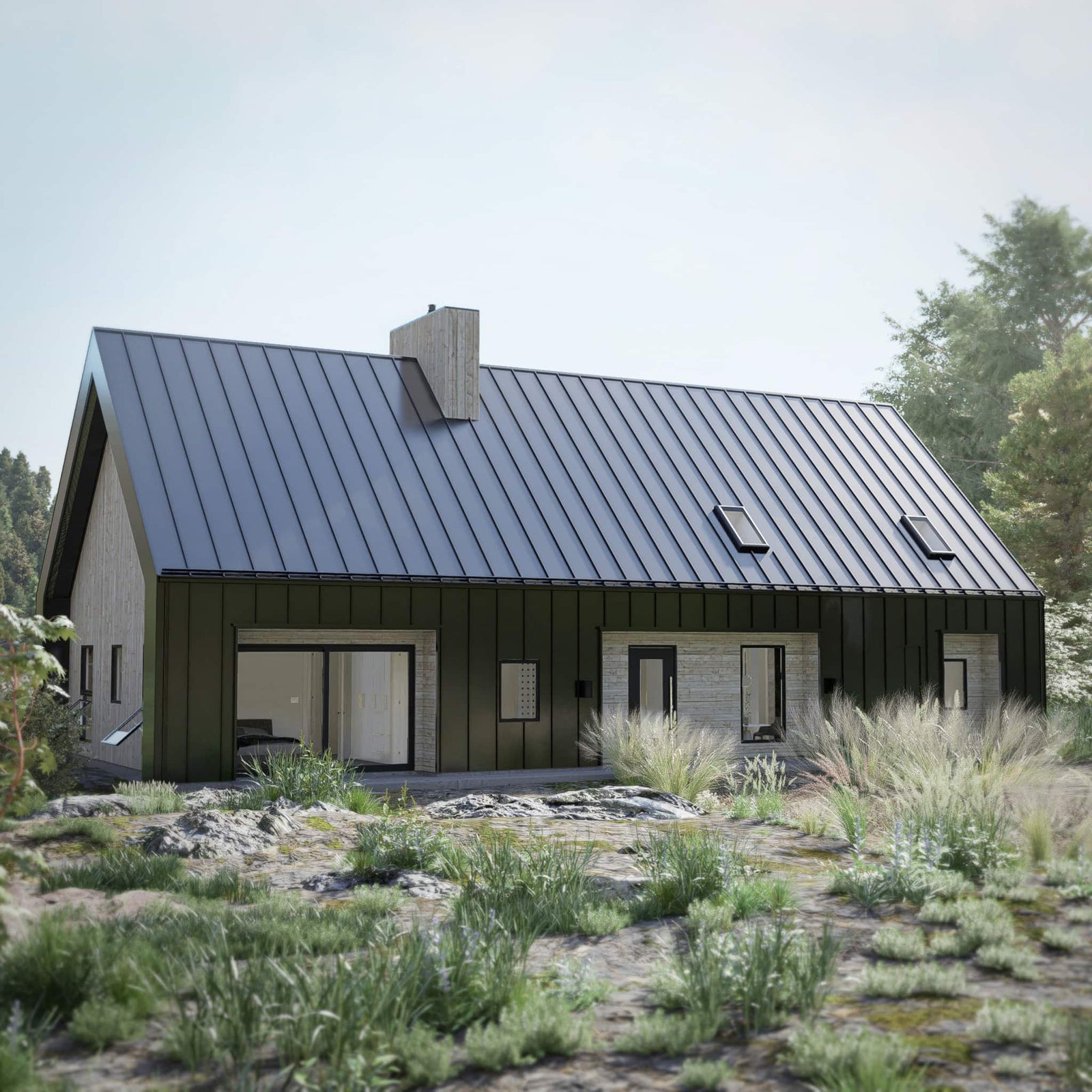 Mini Rambler House Plan